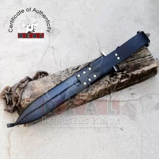 12 Inches Blade Viking Bowie-hand Crafted Mini Sword Forge Balance
