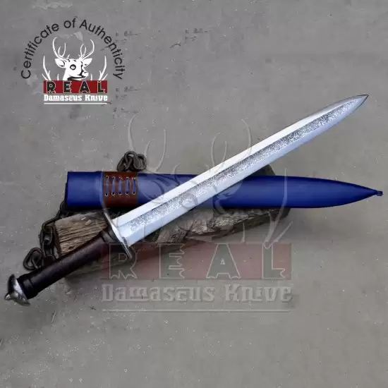 21 Inches Blade Viking Sword handmade Sword made Of Leaf Spring Of ...