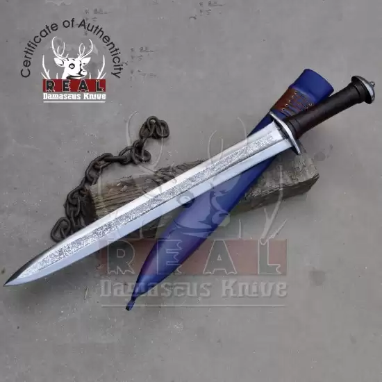 21 Inches Blade Viking Sword handmade Sword made Of Leaf Spring Of ...