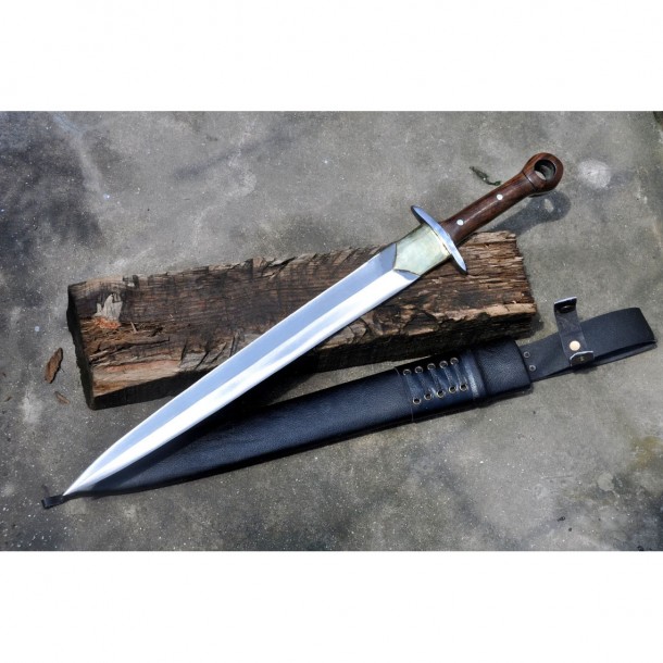 21 Inches Blade Viking Sword handmade Sword made Of Leaf Spring Of ...